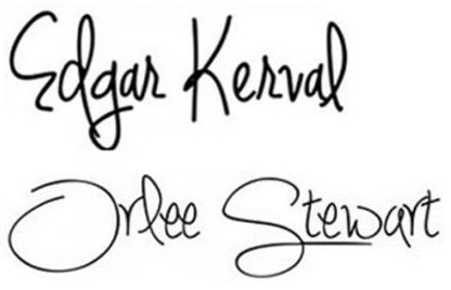 signatures-edgar-kerval-orlee-stewart - Become A Living God